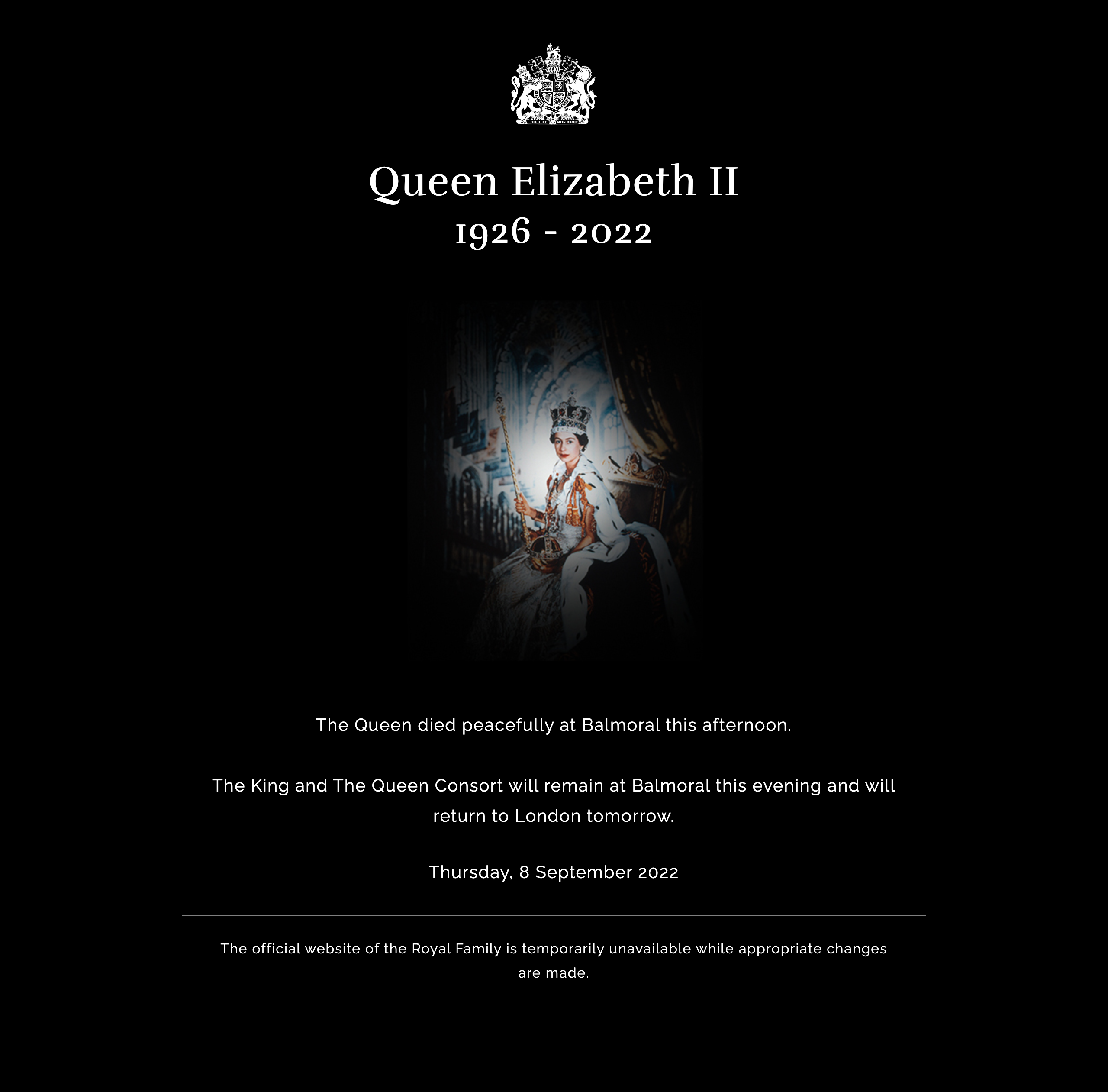 Her Majesty The Queen - Thatcham Historical Society